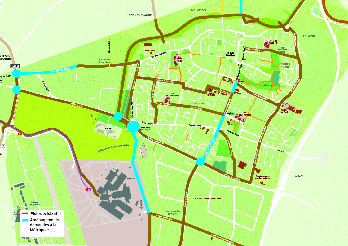 Se déplacer à vélo ou à pied - chassieu.fr